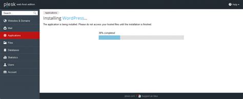 How To Install WordPress In Plesk