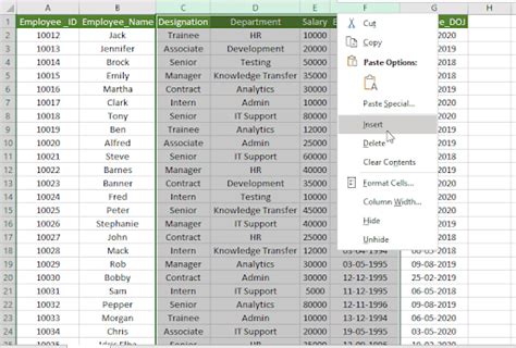 The Perfect Guide To Learn How To Add Columns In Excel Simplilearn
