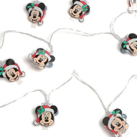 Disney Mickey And Friends Mickey And Minnie String Lights Home Bargains