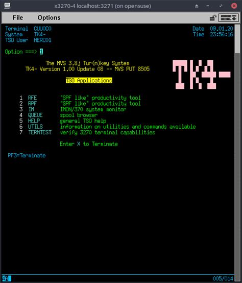 Mvs 38 Operating System On Ibm 3033 Mainframe Virtualization On Linux Using Hercules And Mvs 3