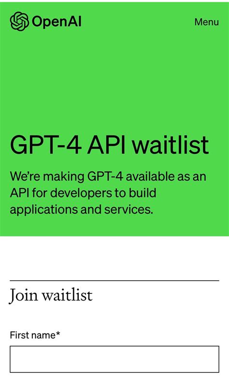 Linda L On Linkedin Join Gpt 4 Api Waitlist Here 😀
