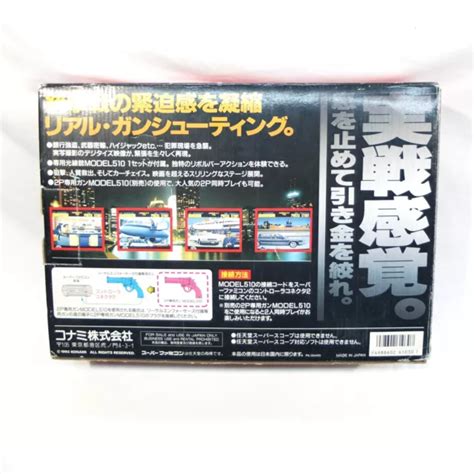 Nintendo Sfc Super Famicom Lethal Enforcers Japan Ntsc Boxed Snes Collectors Jpn £11900