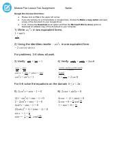ModuleFiveLessonTwoAssignment Pdf Module Five Lesson Two Assignment Name Google Doc Access