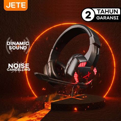 Promo Produk Ori Headphone Gaming Headset Gaming Jete X Ga Series Garansi Resmi Diskon