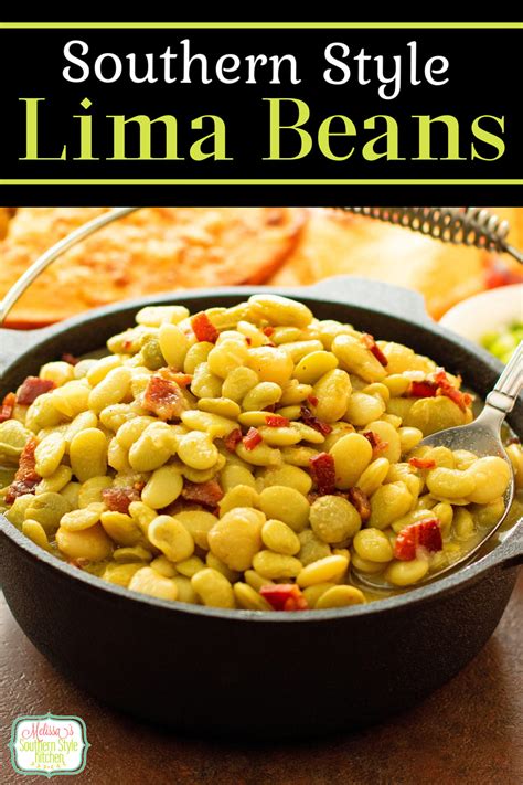 Lima Beans Recipe Melissassouthernstylekitchen Com