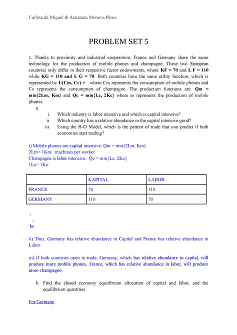 Problem Set 5 Economic Integration Problem Set 5 Thanks To Proximity And Industrial Problem Set 5 Economic Integration Problem Set 5 Thanks To Proximity And Industrial