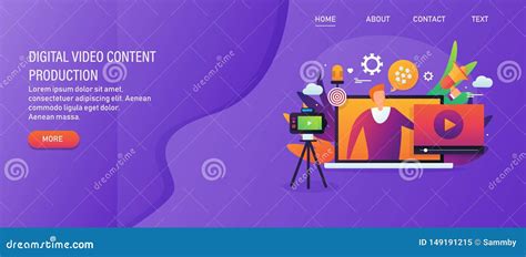 Content Production Vector Line Icon Linear Concept Outline Sign Symbol