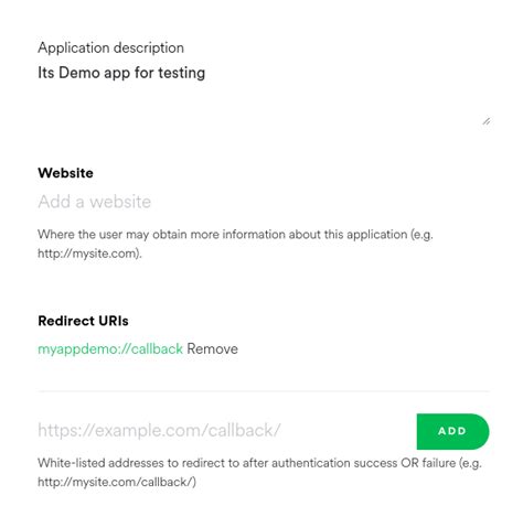 Redirect Uri For Spotify Android Api Stack Overflow