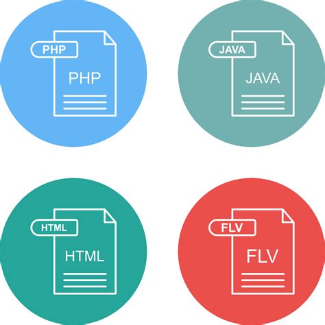 Php And Java Icon 44672546 Vector Art At Vecteezy