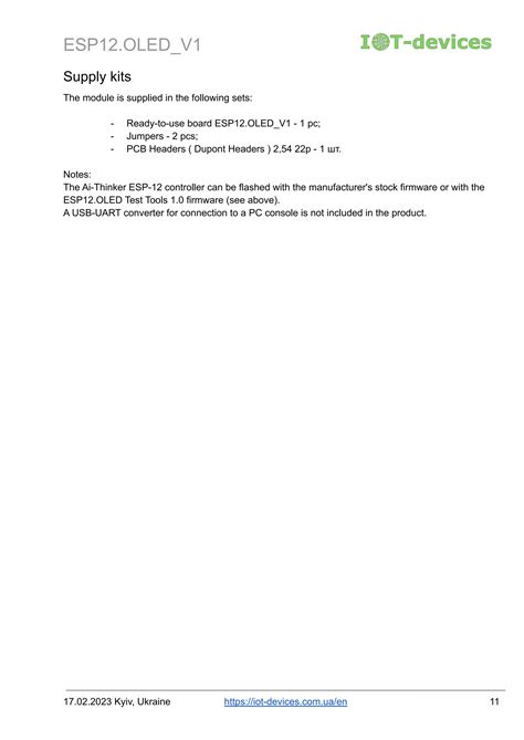 Esp12 Oled V1 Datasheet En Universal Esp8266 Controller Board With 0
