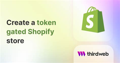 how to create a token gated website on shopify