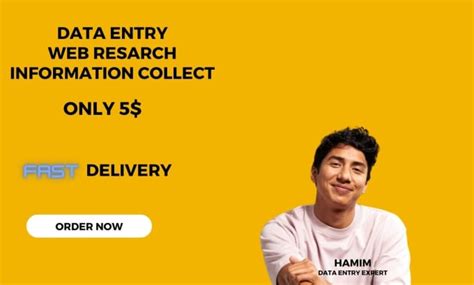 do accurate data entry copy paste web web research by hamimkh fiverr