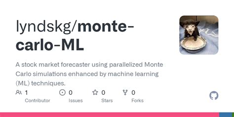 Github Lyndskgmonte Carlo Ml A Stock Market Forecaster Using