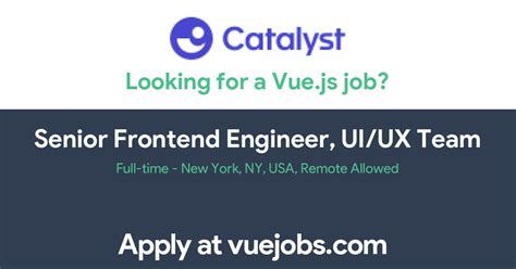 Senior Frontend Engineer UI UX Team Laravelvuejs On Tumblr