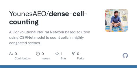 Github Younesaeodense Cell Counting A Convolutional Neural Network