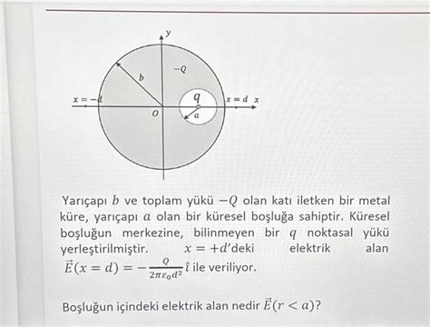 X D Q Q Q 2πε D2 A X D X Yarıçapı B Ve Toplam