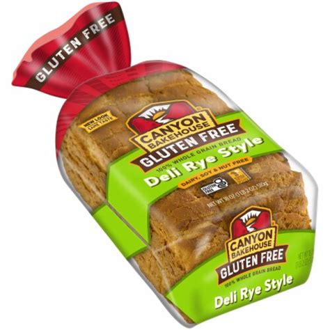 Canyon Bakehouse Gluten Free Deli Rye Style Bread 18 Oz Fred Meyer