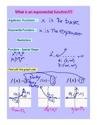 Graph Exponential Functions Pdf