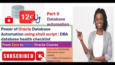 Power Of Oracle Database Automation Using Shell Script Dba Database
