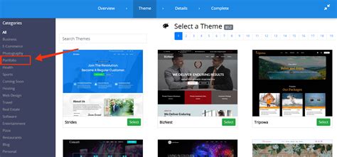 how to create a portfolio website using hostbet free website builder in
