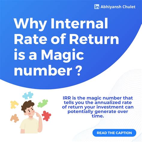 How Irr Boosts Investment Decisions Abhiyansh Chulet Posted On The Topic Linkedin