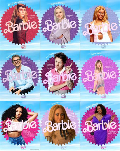 Pop Crave On Twitter Recreations Of The New Barbiemovie Posters Are Going Viral