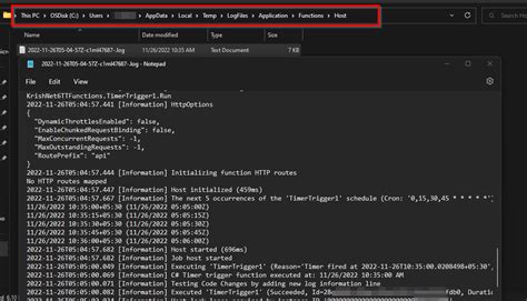 How Can I Get Function Invocations To Show In The Console Output From The Azure Functions Host