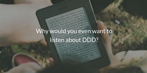 Why Would You Even Want To Listen About Ddd Arkency Blog