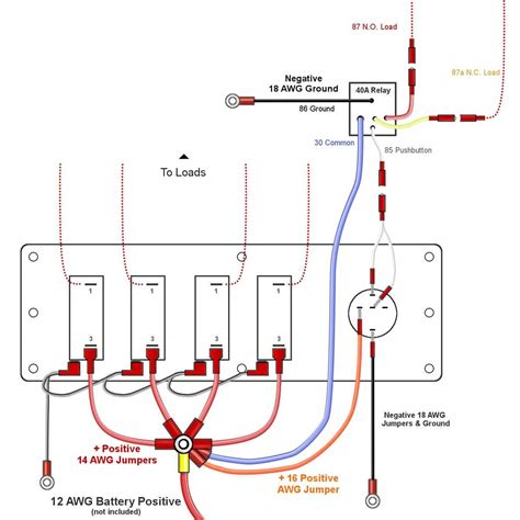 Wiring Diagram For Cambridge Push Button Starter Switch