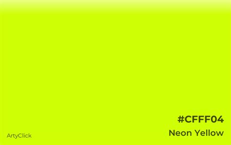 Neon Yellow Color Codes The Hex RGB And CMYK Values That 43 OFF