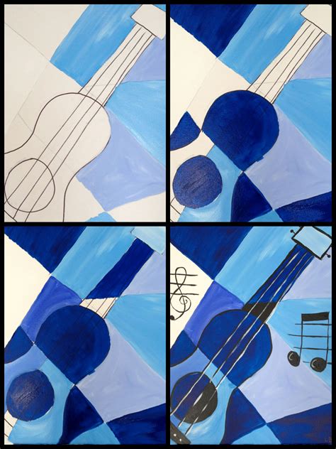 Picasso Blue Guitar