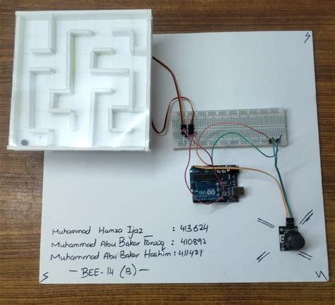 Muhammad Abu Bakr Hashim On Linkedin Arduino Microcontrollers Embeddedsystems 3dmaze