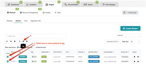 Add Remove System Tags Freeform Apstra 6 0 Juniper Networks