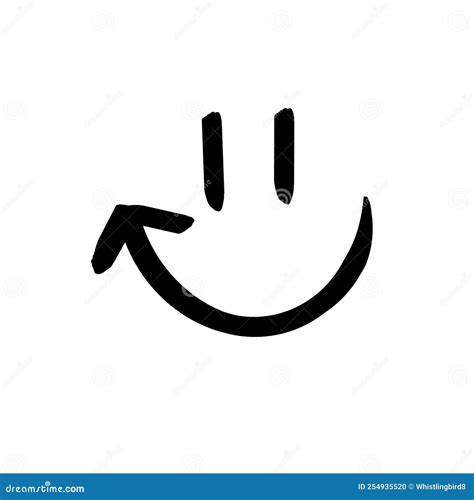 Black And White Smiley Face Thumbs Up