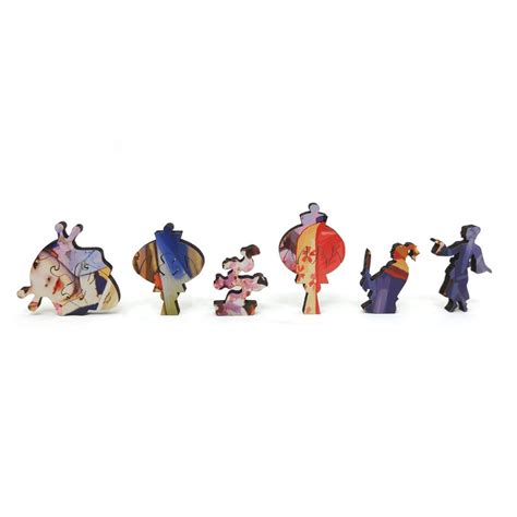 Large Format Wooden Jigsaw Puzzle For Seniors With Uniquely Shaped