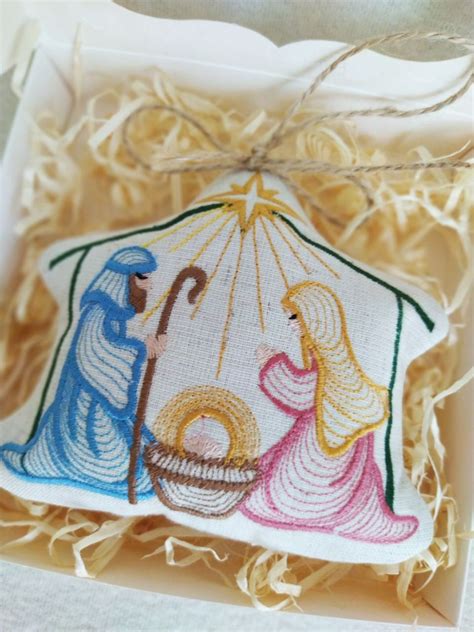 Подарунковий набір вишиті іграшки на ялинку сувенір 160 грн Витвори майстрів рукоділля