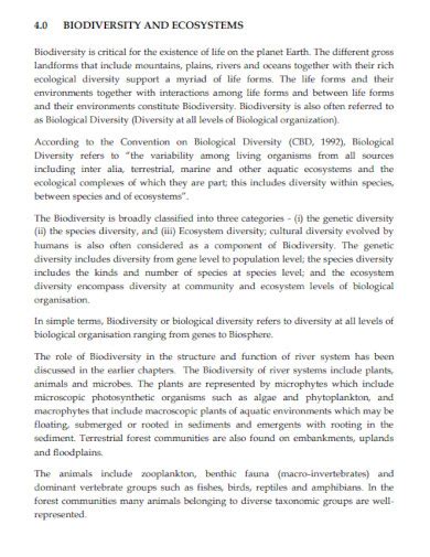 Biodiversity 99 Examples Format How To Describe Pdf