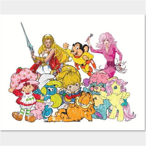 Vintage 80s Cartoons 80s Cartoons Posters And Art Prints Teepublic