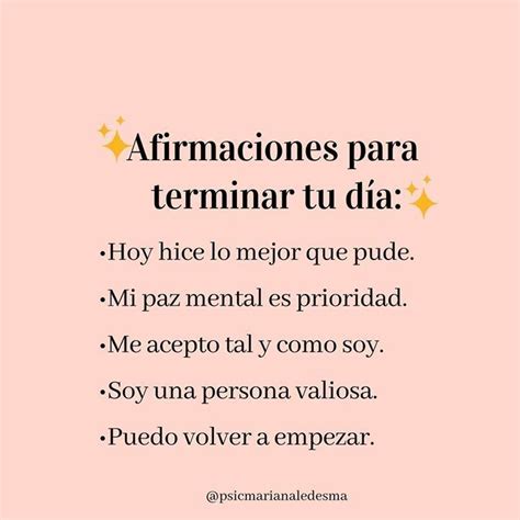 Pin De Ale Ska En Phrases En 2024 Afirmaciones Positivas Diarias