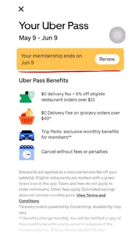 How To Cancel Uber Subscription Membership