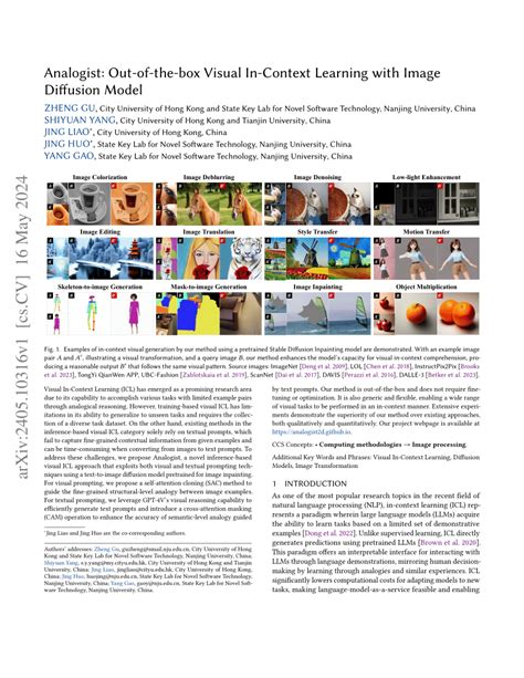 Pdf Analogist Out Of The Box Visual In Context Learning With Image Diffusion Model