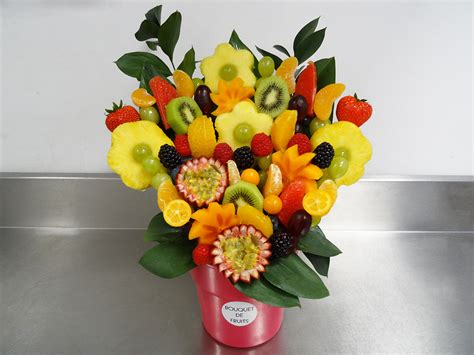 Bouquet De Fruits Achat Corbeille De Fruits Fraises En Chocolat