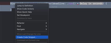 How To Create Save Reuse And Extract Code Snippet In Xcode