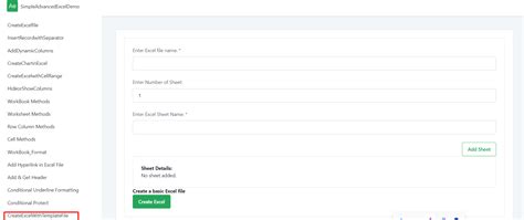 Advanced Excel Demo Overview O11 Outsystems