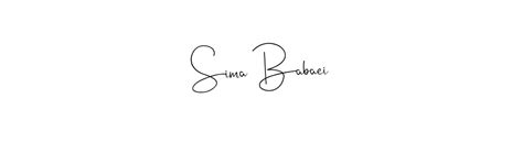 94 Sima Babaei Name Signature Style Ideas First Class Esign