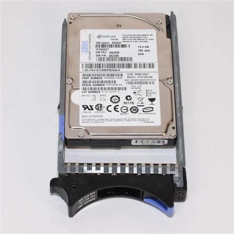 IBM 73Gb 15K Sas Hdd 43X0839 At 2750 Sahapur Kolkata ID 2854600248062