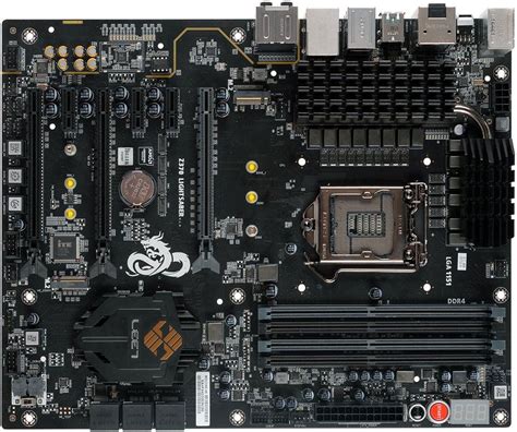 Ecs Whips Out A Lightsaber Motherboard For Intels Coffee Lake Cpus Pc Gamer