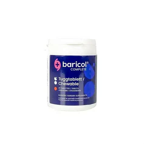 Baricol Complete Chewable Tabs Strawberry 45s After Weight Loss