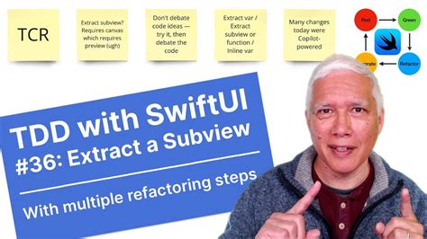 Extract A Subview Tdd With Swiftui Youtube