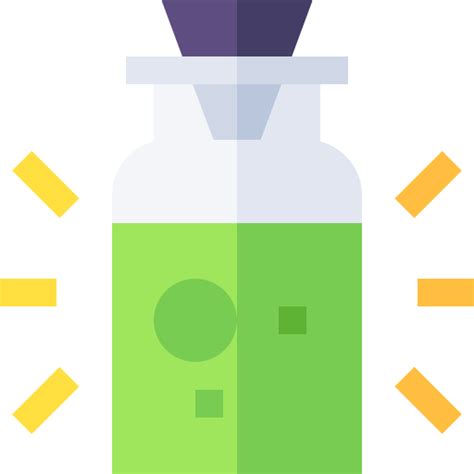 Elixir Basic Straight Flat Icon